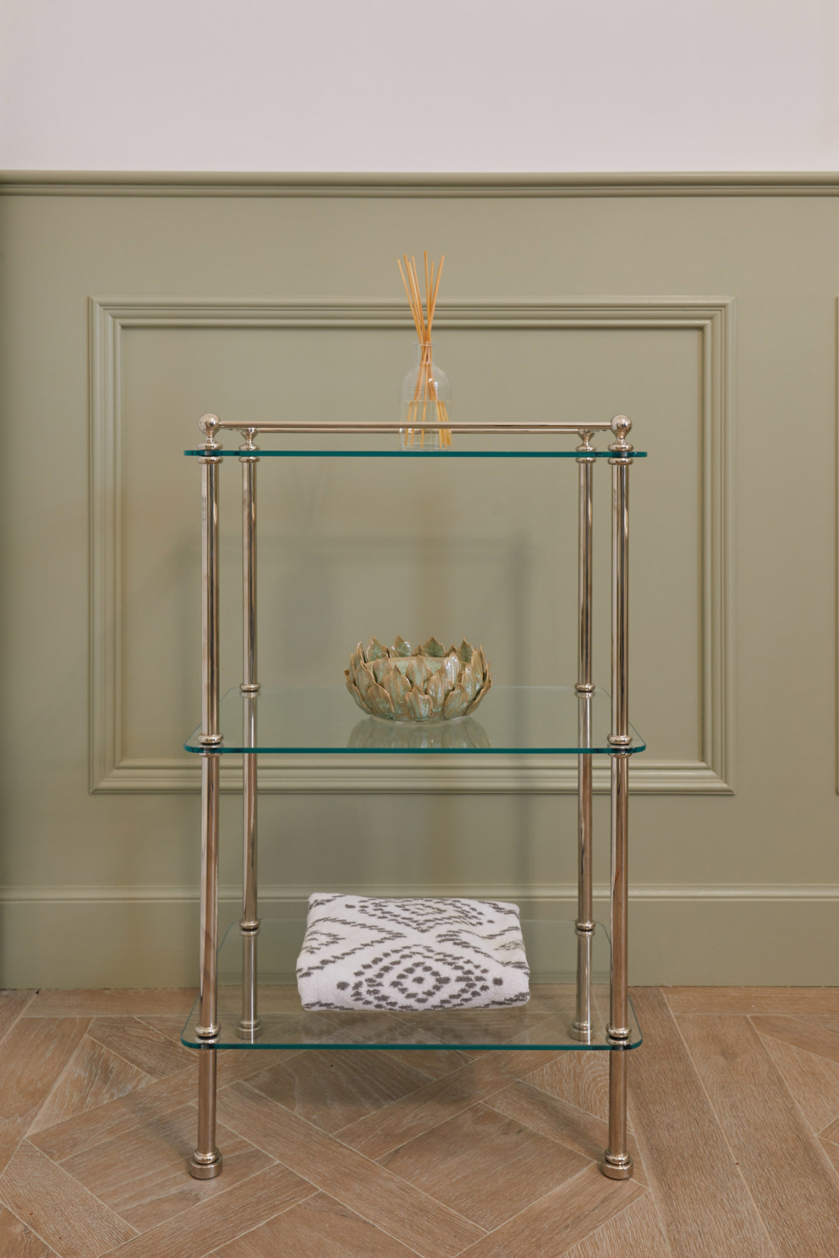 Luxury 3-Tier Accessory Stand - Drummonds Bathrooms