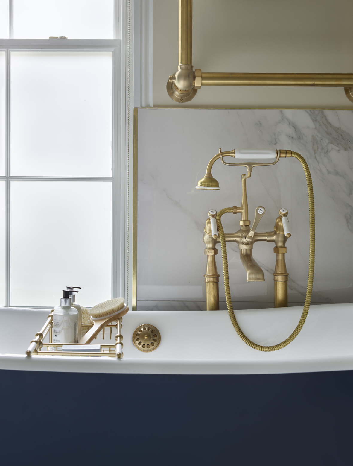 Luxury Small Bath Rack - Drummonds Bathrooms
