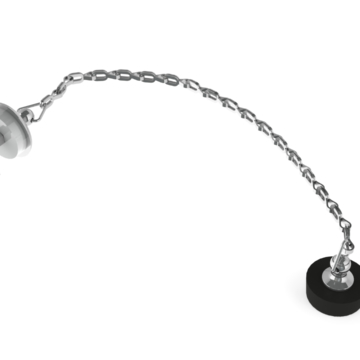 Basin Waste, Plug & Chain - Drummonds Bathrooms