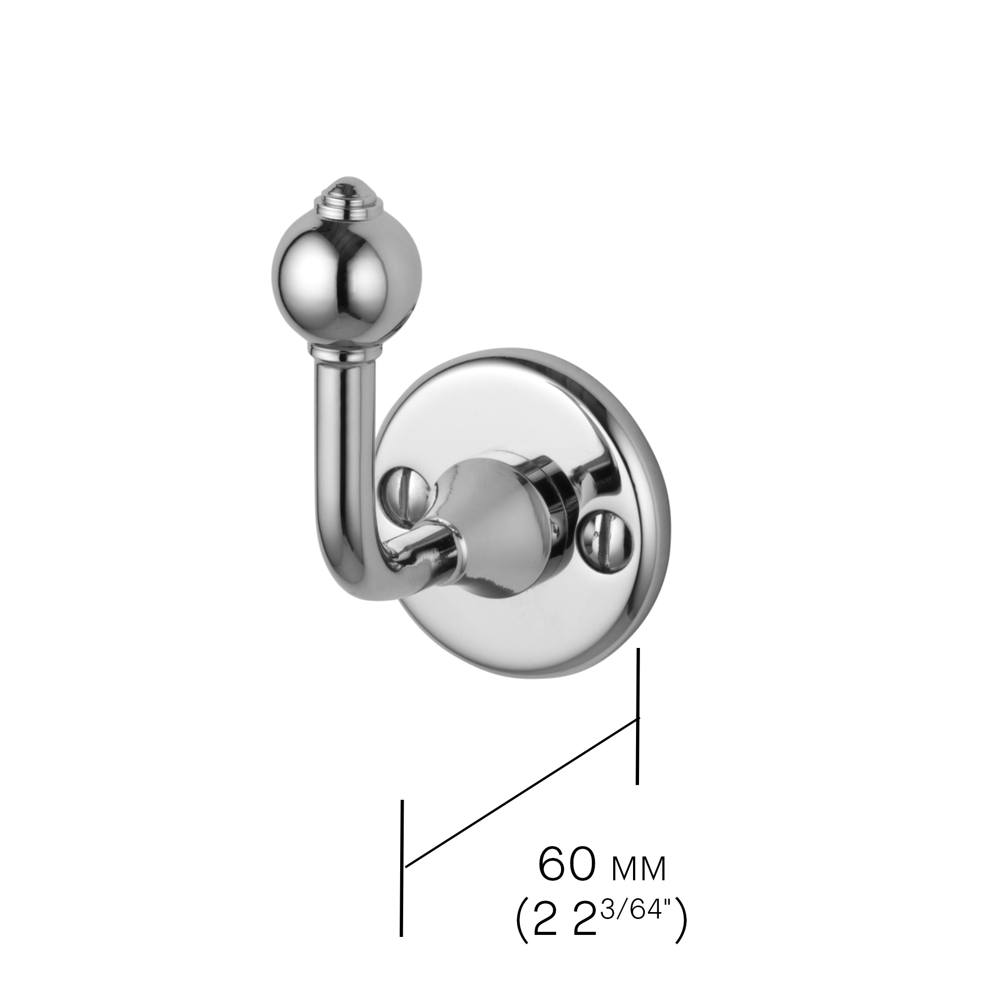 Luxury Bathroom Robe Hook - Drummonds Bathrooms