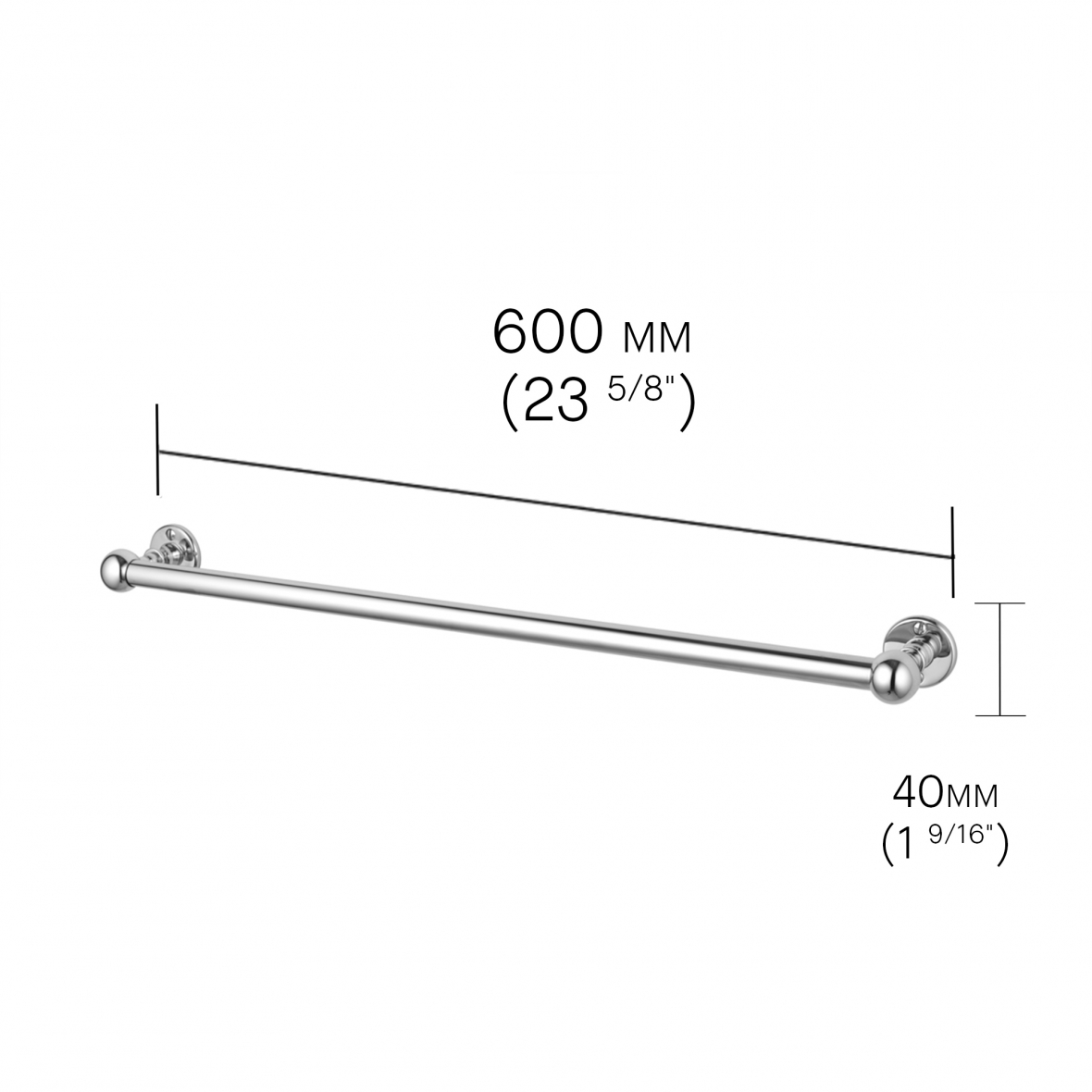 Luxury Towel Bar - Drummonds Bathrooms