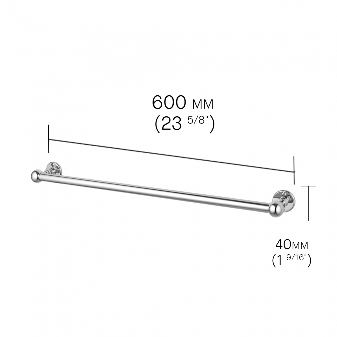 Luxury Towel Bar - Drummonds Bathrooms