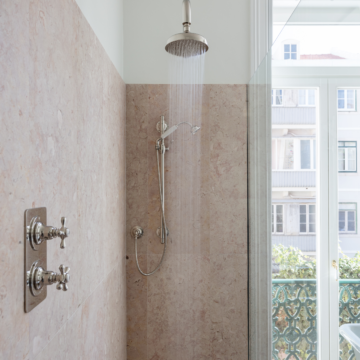 The Classic Hand Shower & Riser Bracket - Drummonds Bathrooms