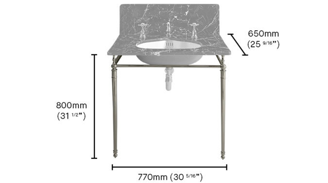Single Lowther Stand - Drummonds Bathrooms