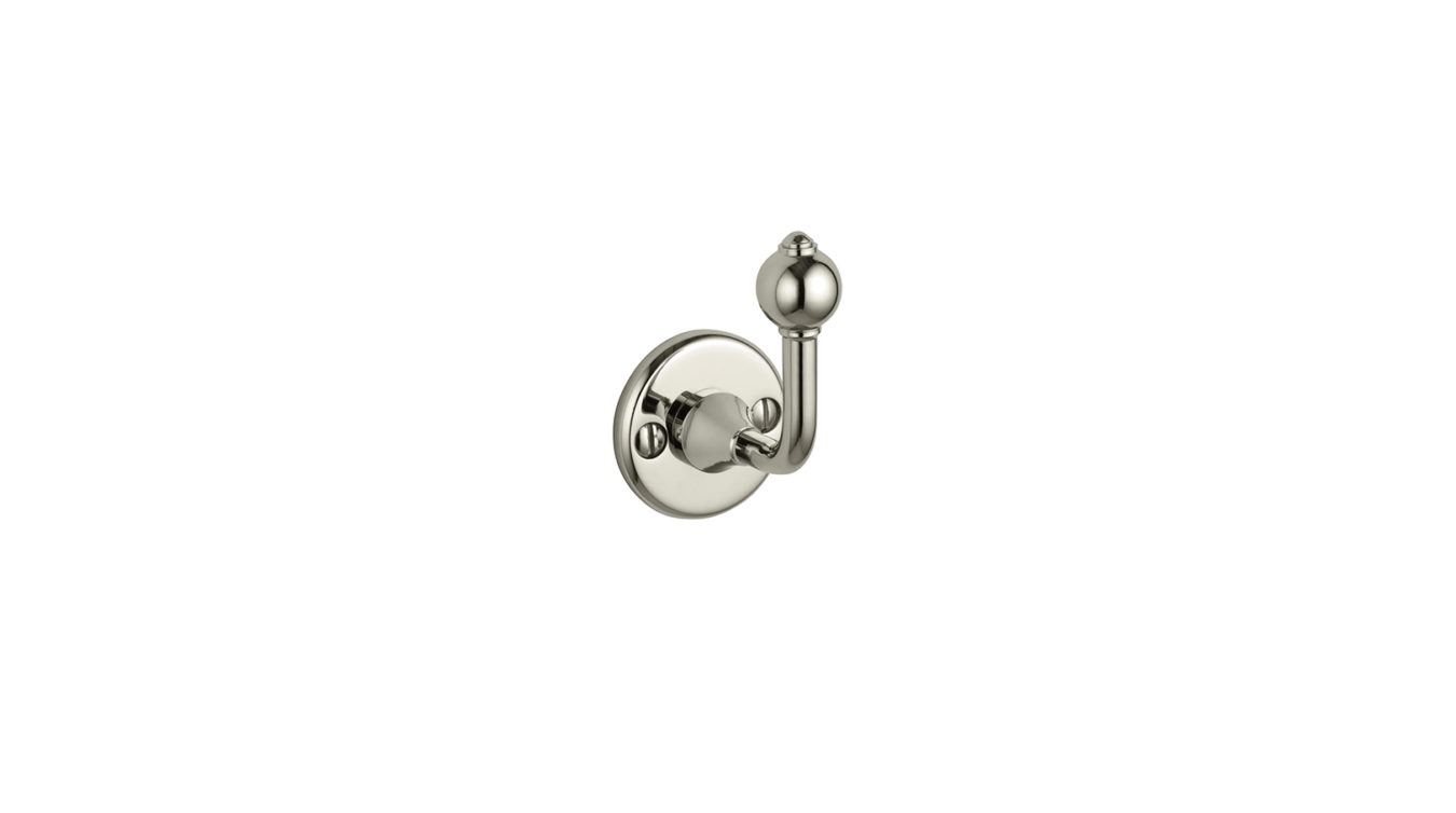 Luxury Bathroom Robe Hook - Drummonds Bathrooms