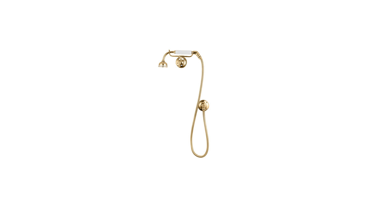The Classic Hand Shower & Wall Bracket - Drummonds Bathrooms