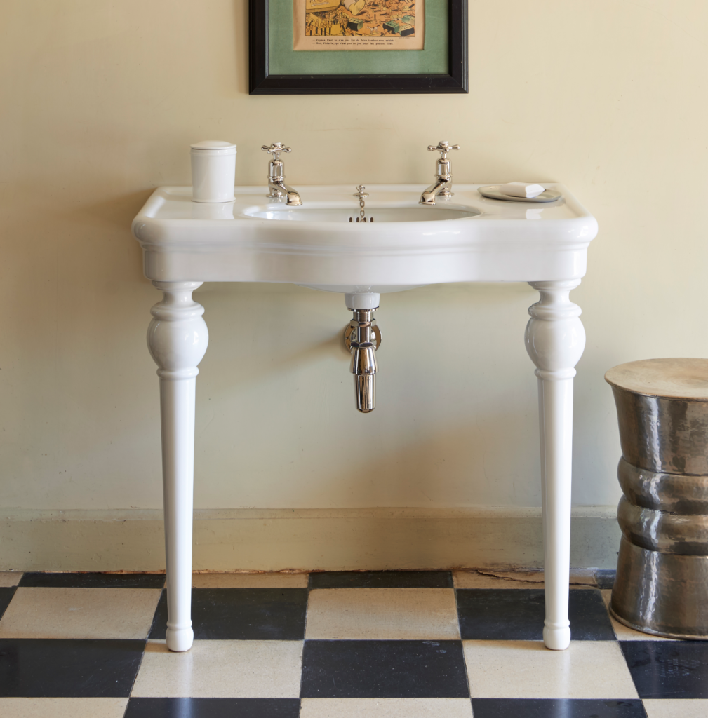 The Single China Windermere Vanity Basin - Drummonds Bathrooms