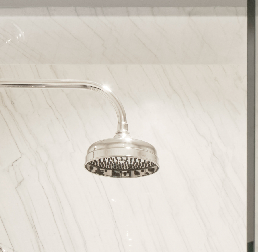 Small Shower Rose 200mm (8") - Easy Clean - Drummonds Bathrooms