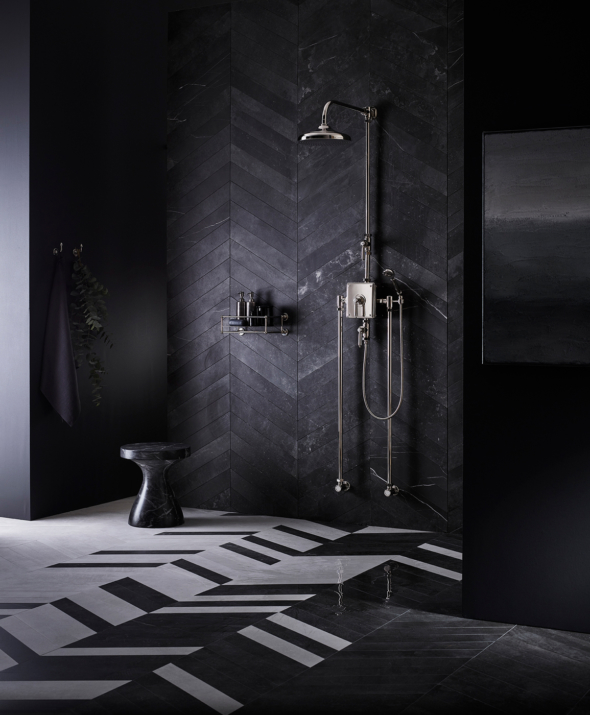 The Chessleton Surface Mounted Shower - Drummonds Bathrooms