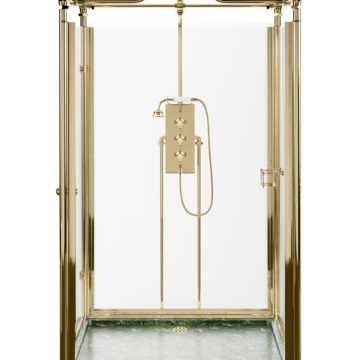 The Mersey Freestanding Shower - Drummonds Bathrooms