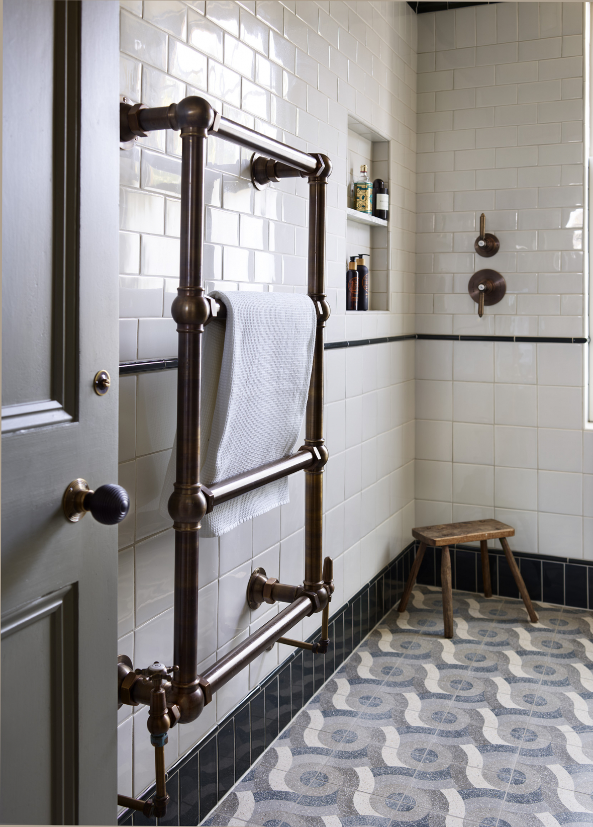 4-Bar Wall Mounted Towel Rail - Drummonds Bathrooms