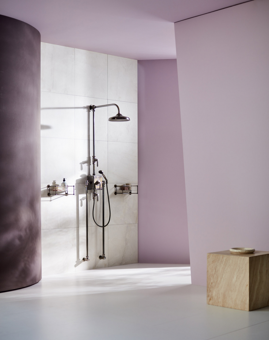 Grand Shower Rose 250mm (10") - Drummonds Bathrooms