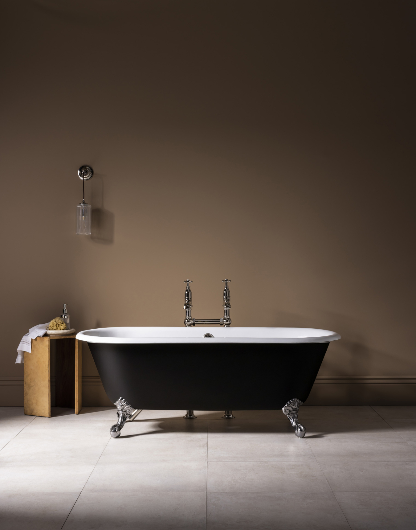 The Swale Cast Iron Roll Top Bath Tub With Feet - Drummonds Bathrooms