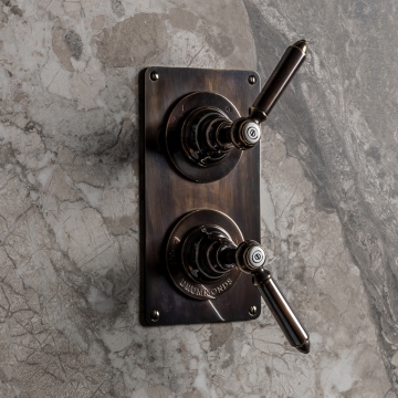 The Coll Classic Shower Plate Thermo & On/Off